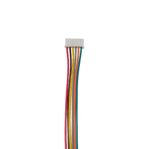 C002 | Stepper motor 6 wrires 400mm cable with pitch connector ...
