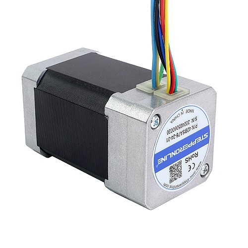 42BSA78-24-01 | 24V 3000RPM 0.24Nm 75W 4.80A 42x42x78mm Brushless DC ...