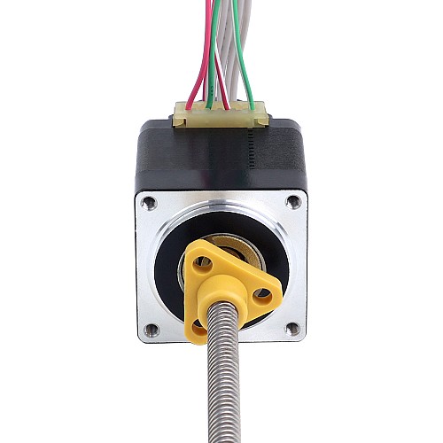 Nema 11 External Acme Linear Stepper Motor 1.0A 32.2mm Stack w/ Optical ...