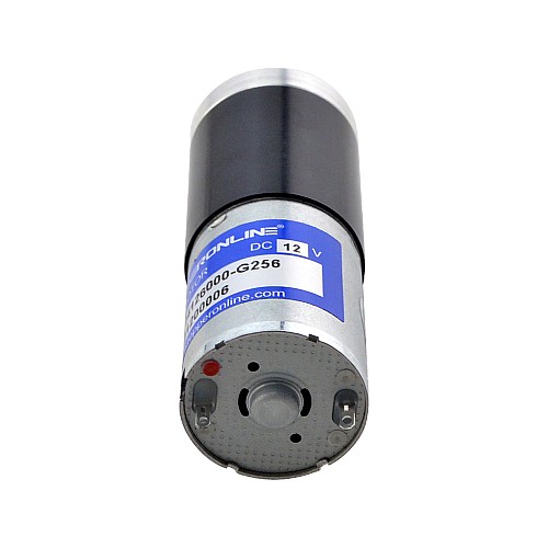 PA25-24126000-G256 | Brushed 12V DC Gear Motor 4.6Kg.cm/17RPM w/ 256:1 ...
