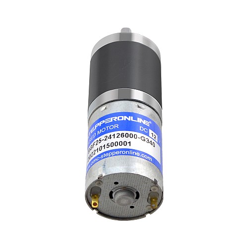SGF25-24126000-G340 | Brushed 12V DC Gear Motor 5Kg.cm/14RPM 340:1 Spur ...