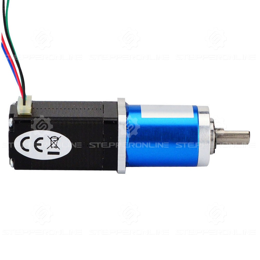 8HS15-0604S-PG90 | Nema 8 Stepper Motor Bipolar L=38mm w/ Gear Ratio 90 ...