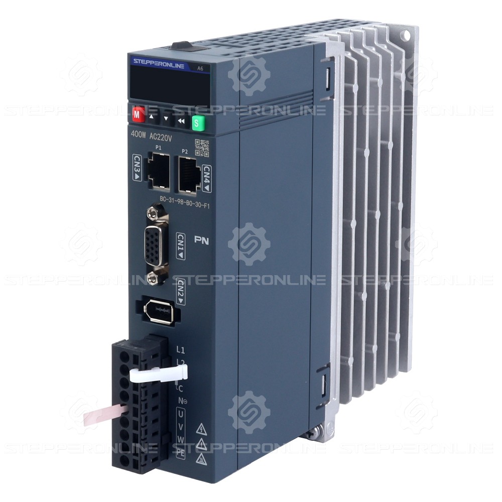 A6-PN400H2B1-M17 | A6 Series 400W PROFINET AC Servo Motor Kit 3000rpm 1 ...
