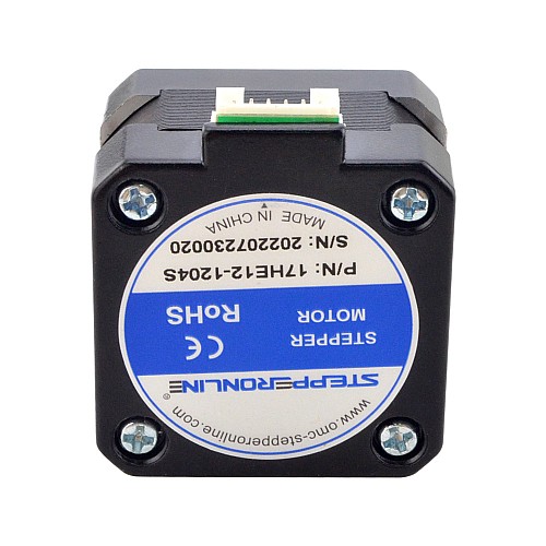 17HE12-1204S | E Series Nema 17 Bipolar 26Ncm(36.82oz.in) 1.2A ...